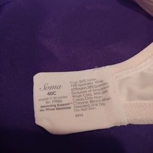 Soma | Intimates & Sleepwear | Last One Soma Stunning Support Bra ...
